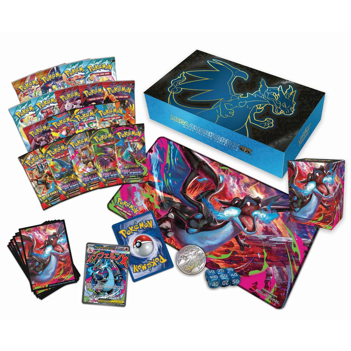 Pokémon TCG: Mega Charizard Ultra-Premium Collection – Toy-Box@hants