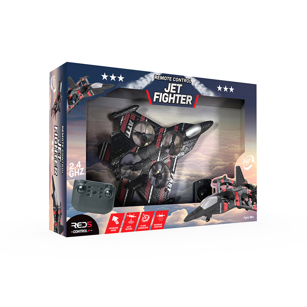 Red 5 R/C Jet Fighter Red – Toy-Box@hants