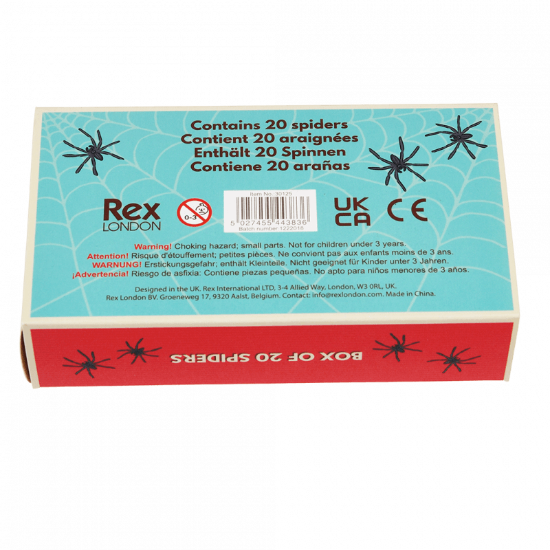 Box of 20 spiders – Toy-Box@hants