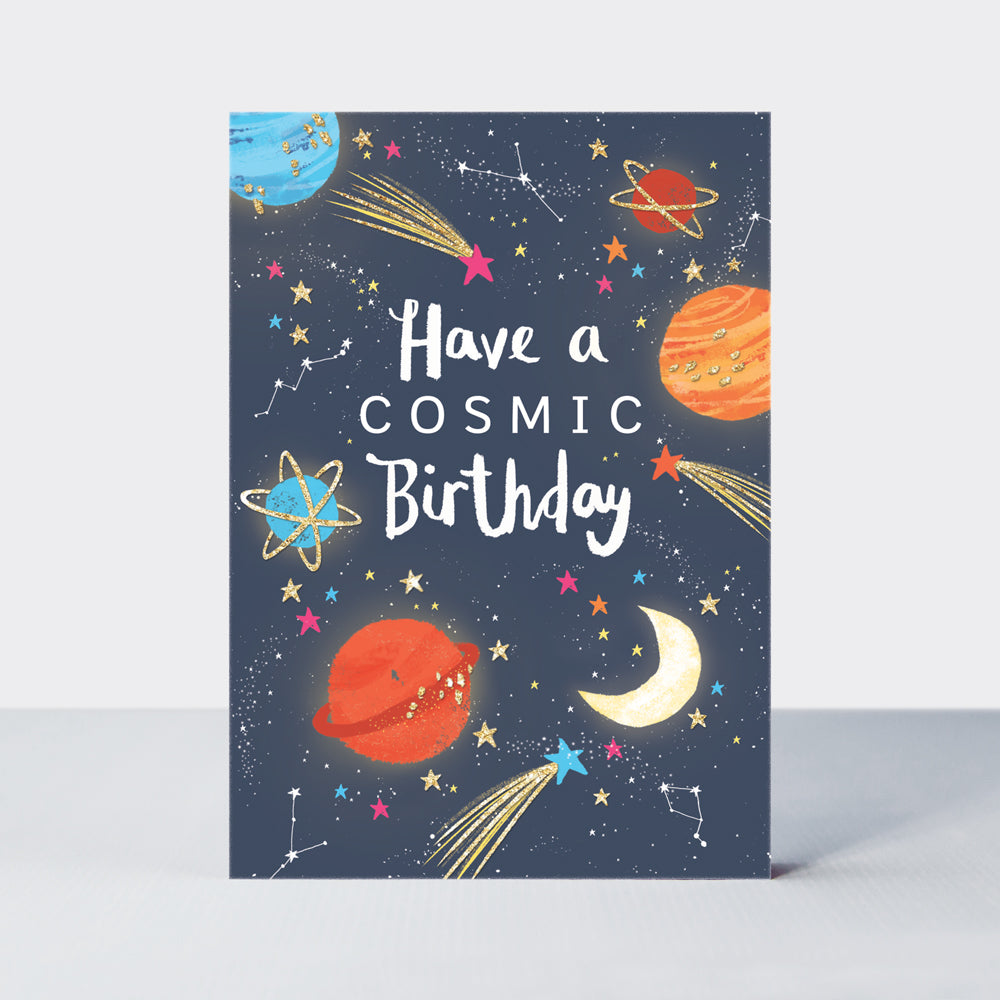 Happy A Cosmic Birthday Card – Toy-Box@hants